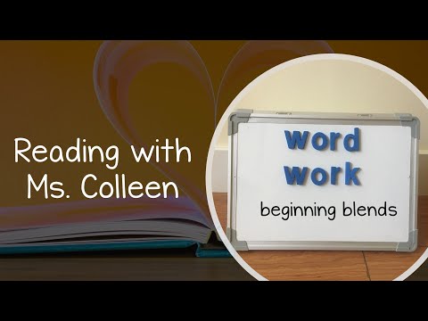 Word Work: Beginning Blends (l and r), Short Vowels
