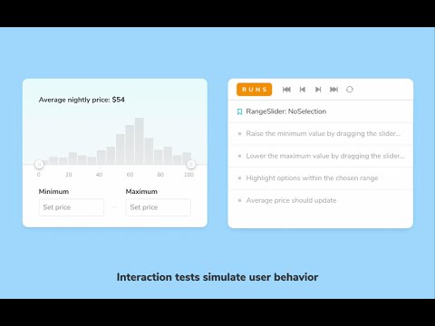 Interaction Testing with Storybook (beta)
