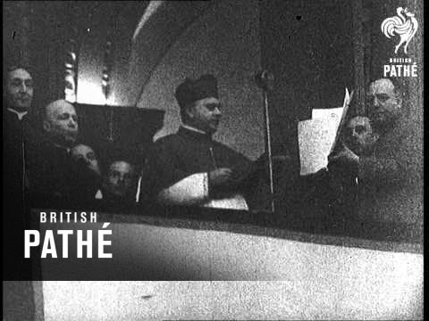 Cardinal Pacelli Elected Pope (1939)