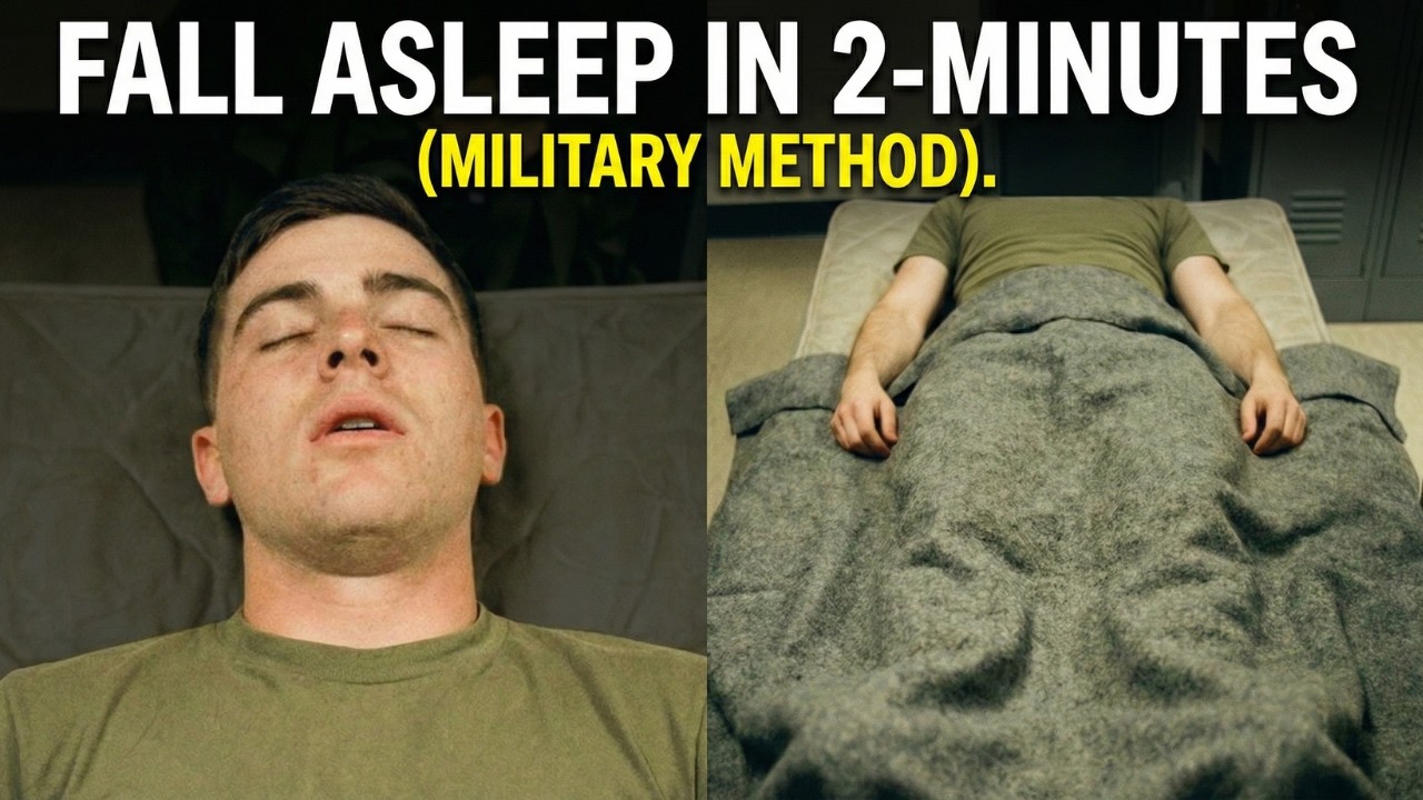 Over 60? 5 Proven Ways to Fall Asleep Fast (#5 is The Military Method)