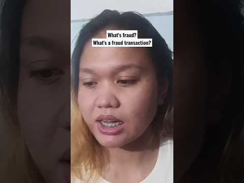 Ano ang fraud at fraud transaction sa credit card?