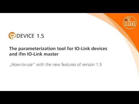 ifm efector - QA0011 - IO-Link Software, LR Device, Parameterize Sensors & Masters, QA Series - RS