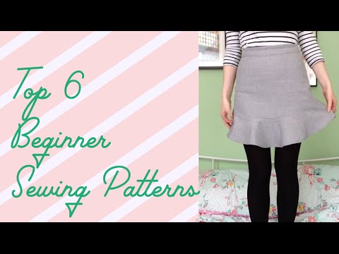 Top 6 Sewing Patterns for Beginners!
