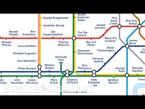 Black History Month: Transport for London launch tube map featuring Black British icons