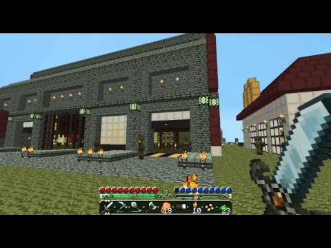 Docks with Warehouse and Cargo Ship Minecraft Map