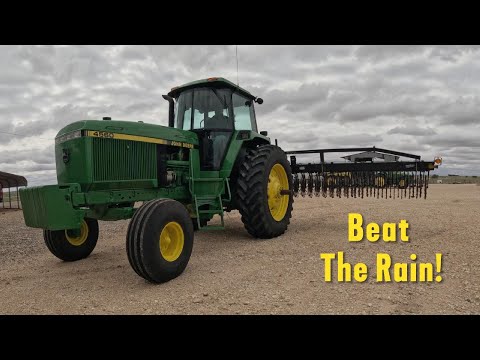 Beat The Rain: Rotary Hoeing and Plowing