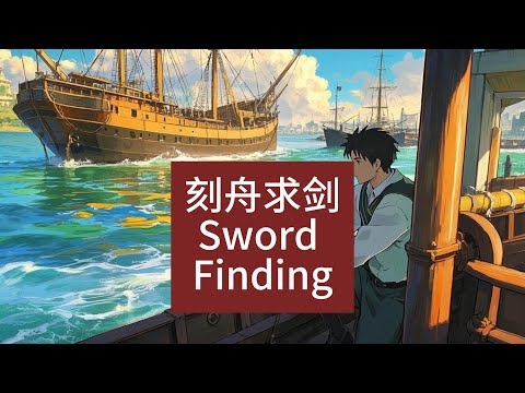 Chinese Wisdom Story -Ke Zhou Qiu Jian(刻舟求剑): Marking the Boat to Find the Sword!