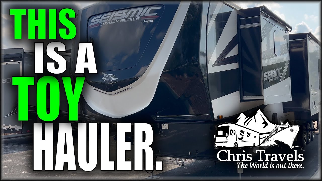 2025 Jayco Seismic Luxury 4113 TOY HAULER RV QUICK TOUR!