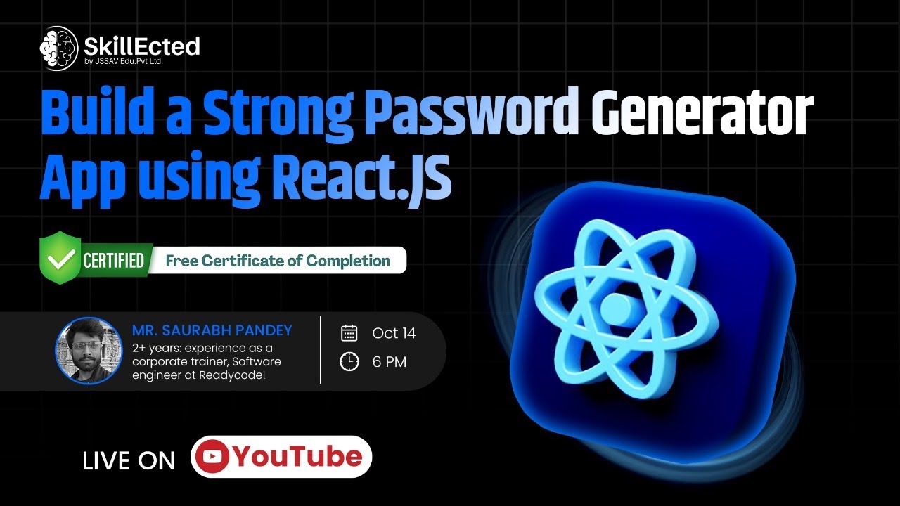 Build a Strong Password Generator App using ReactJS