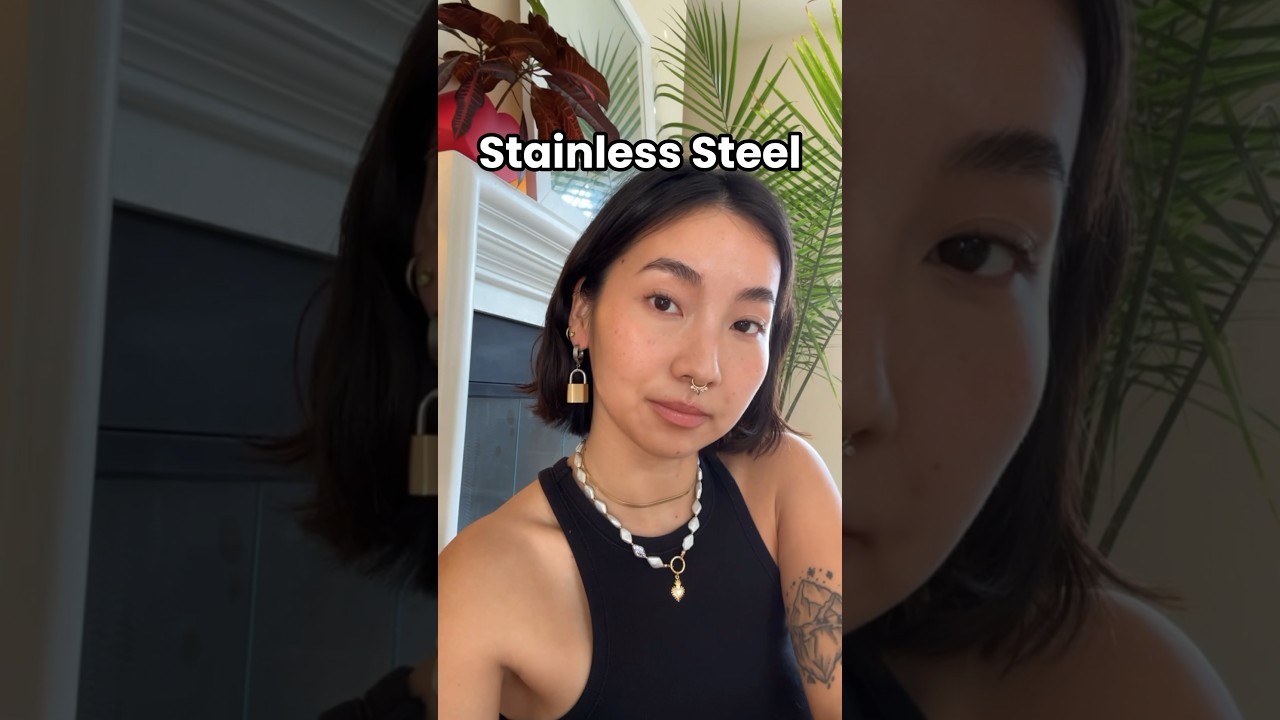 What jewelry brands don’t tell you about stainless steel 🫣