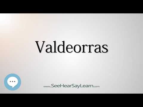 Valdeorras (How to Pronounce Cities of the World)💬⭐🌍✅