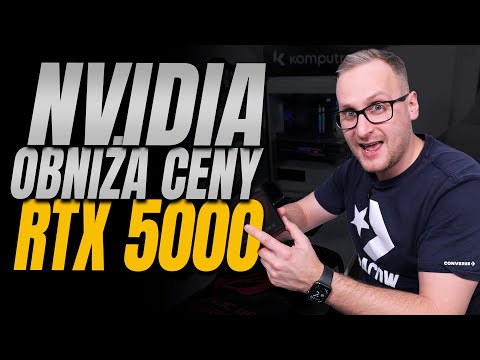 Nvidia obniża ceny RTXów 5000