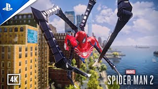 SpiderMan 2 Accurate Day Time Graphics and Peter's Iron Leg Combat at ...