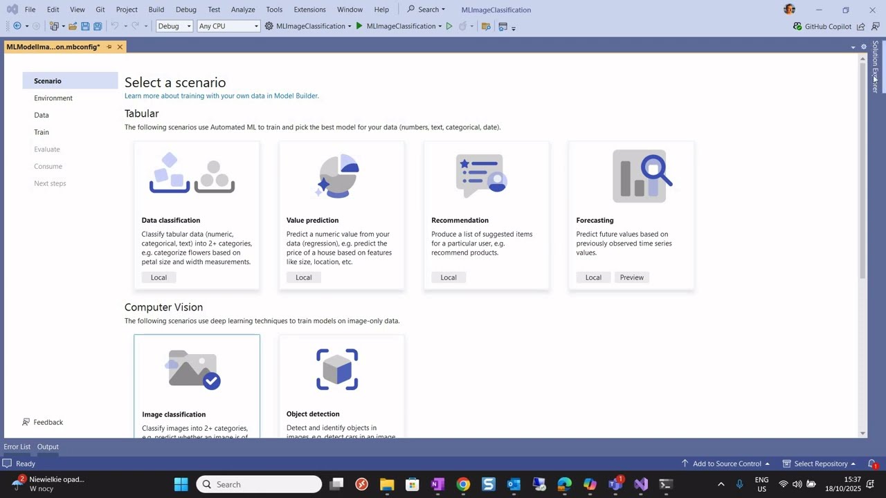 Train an Image Classification ML Model in Visual Studio | Flowers Dataset + API Integration