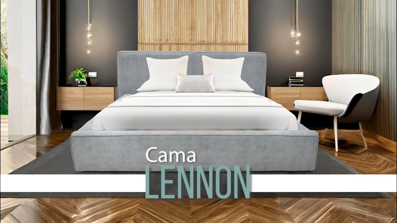 Ensamble Cama Lennon-Hogar Venecia Muebles