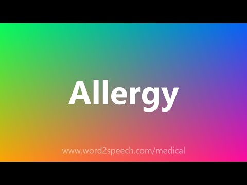 Allergy - Medical Definition