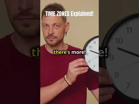 TIME ZONES Explained⏰! What Does CET, UTC and DST means?🌍 #shorts