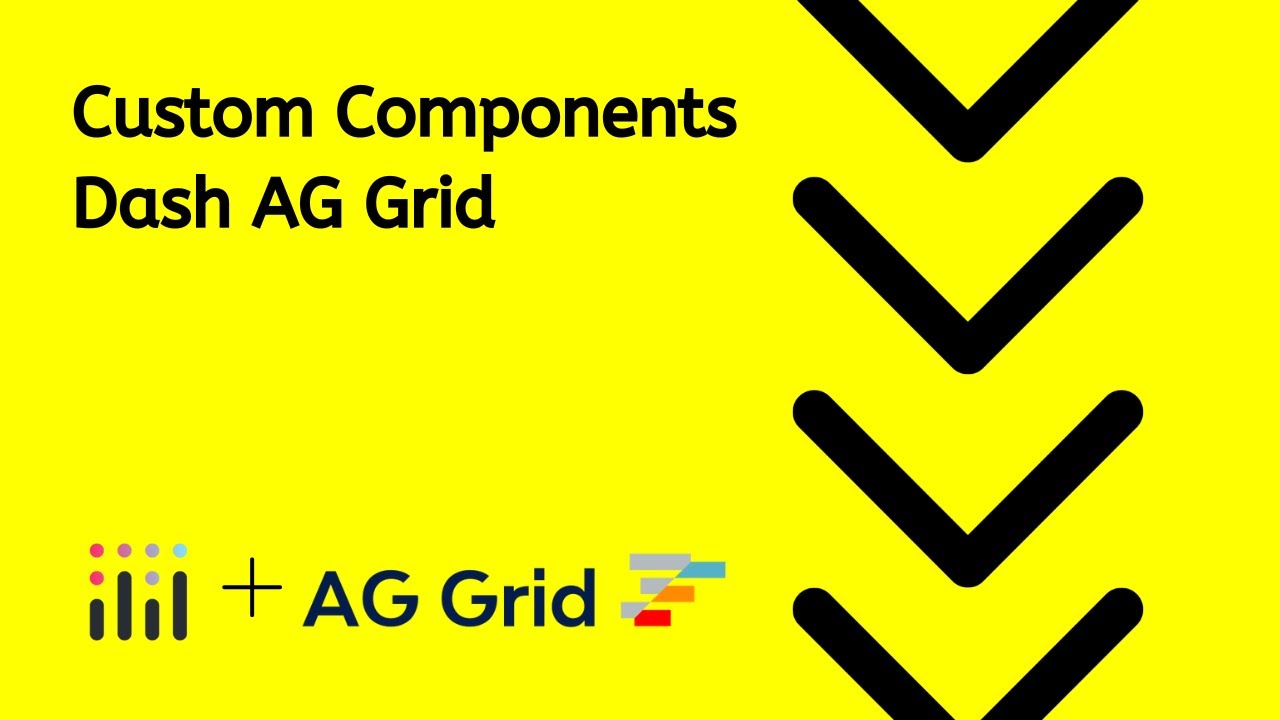 Dash Ag Grid - Adding Custom Components