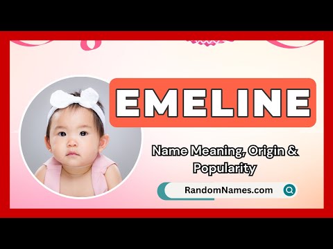 Emeline - Baby Girl Name Meaning, Origin & Popularity - RandomNames.com