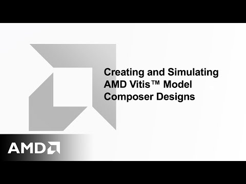 Creating and Simulating AMD Vitis™ Model Composer Designs