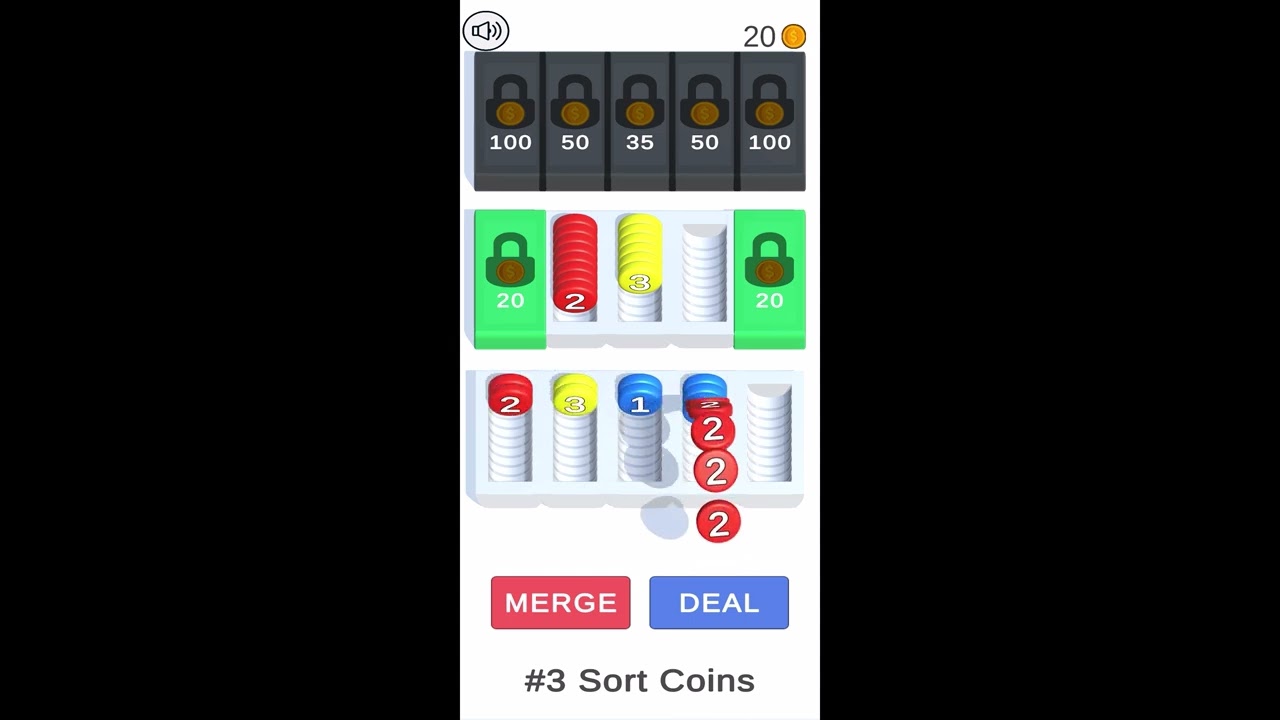 Sort Coins - Unity Source Code