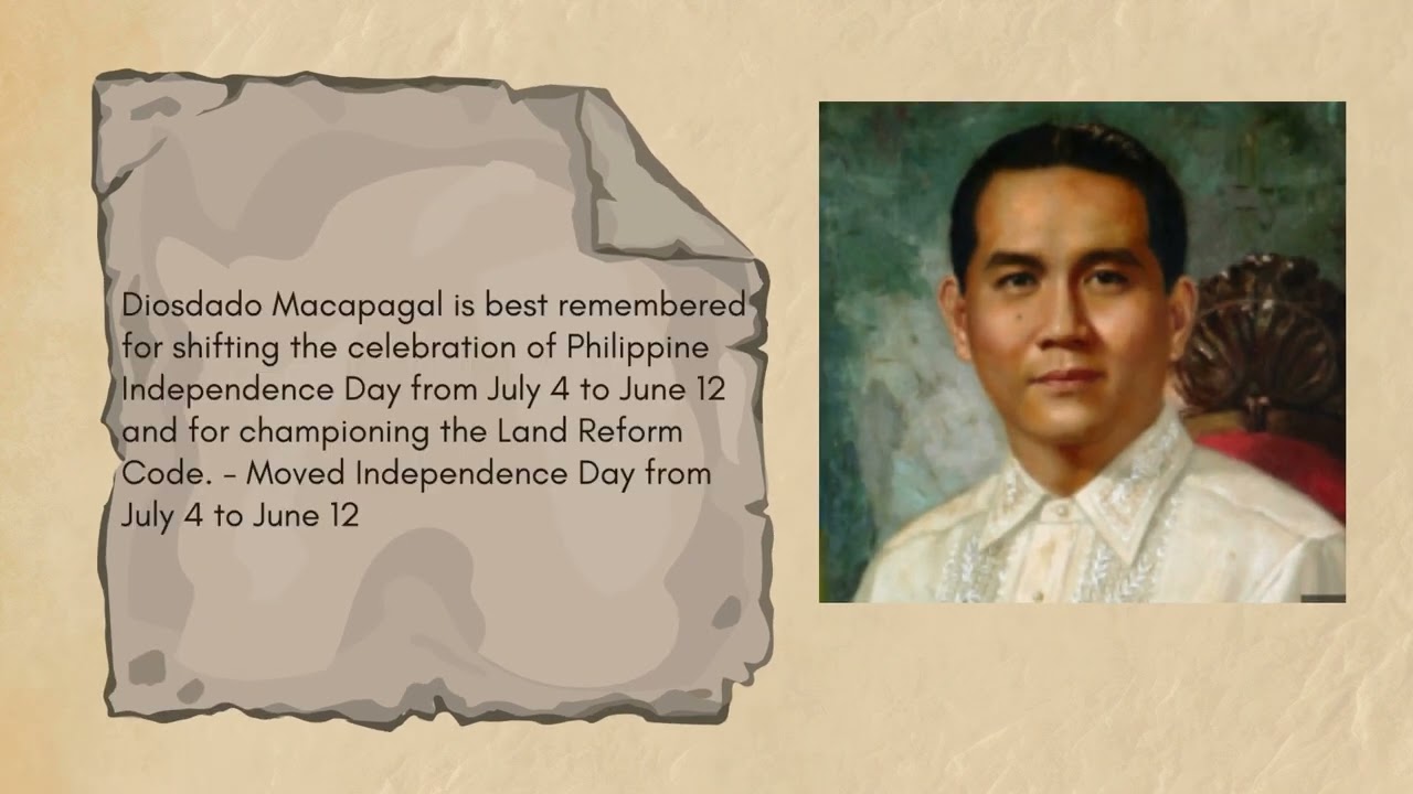 THE 17 PRESIDENTS OF THE PHILIPPINES