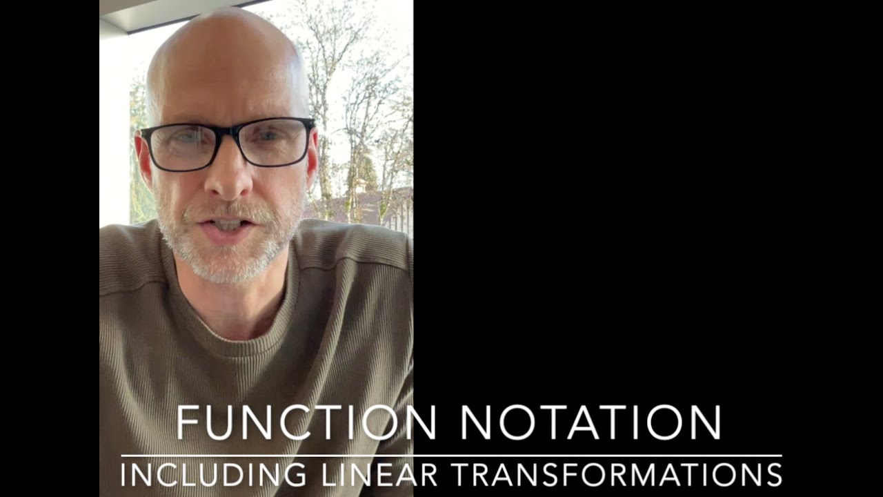 Introduction to Function Notation with Linear Transformations