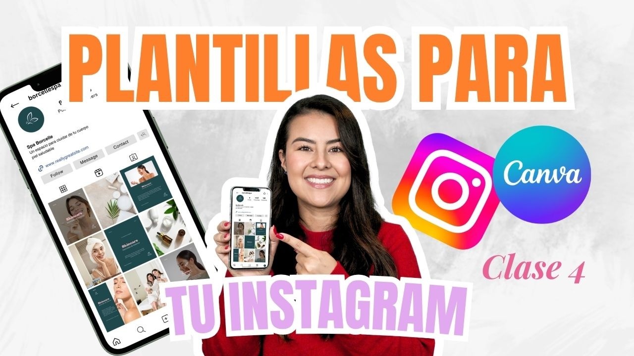 Cómo crear plantillas para Instagram aunque no sepas diseño | Clase 4