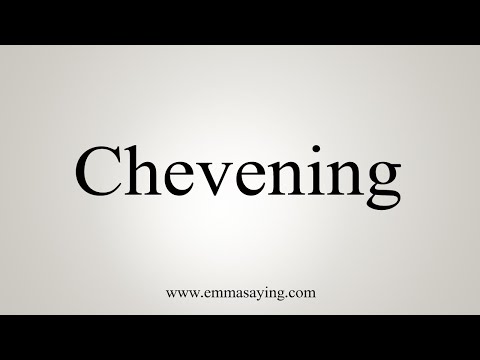 How To Say Chevening