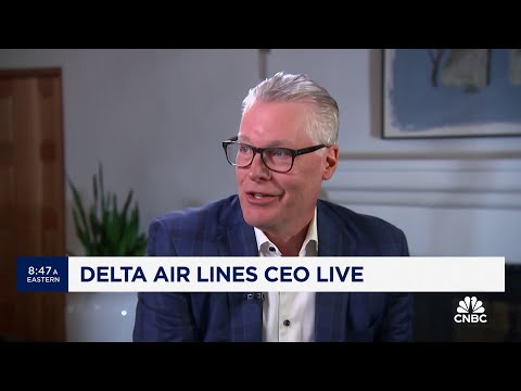 Delta Air Lines CEO Ed Bastian on Amex partnership, business travel and 2024 outlook