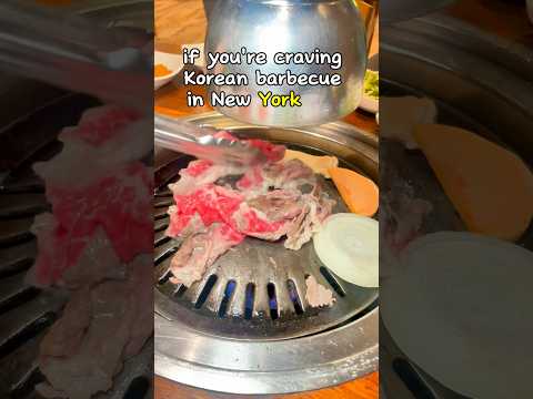 What I ate for dinner | NYC Korean BBQ Restaurant #koreanfood #whatieatinaday #nycvlog #foodreview