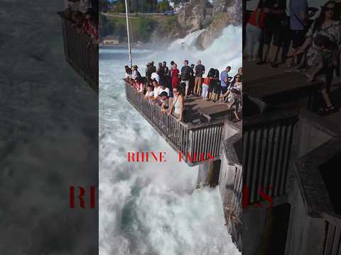 Rhine Falls near Schaffhausen ๐จ๐ญ Most Beautiful place in Switzerland