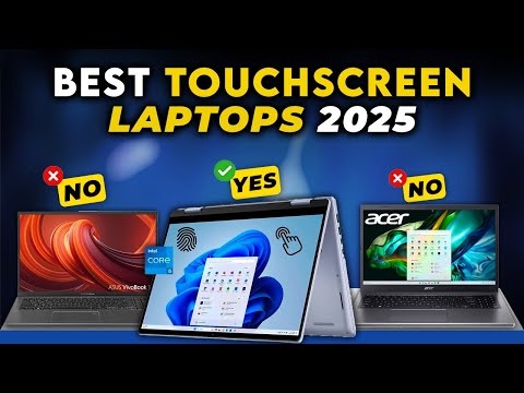 5 Budget TOUCHSCREEN Laptops for 2025 You Need to See