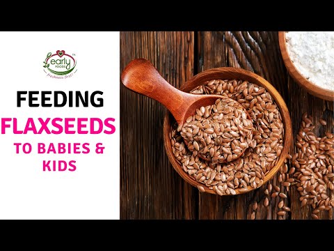 Flax Seeds for kids | Rich in Omega3 | Kids recipes | Lunchbox ideas | Healthy kid | Early Foods