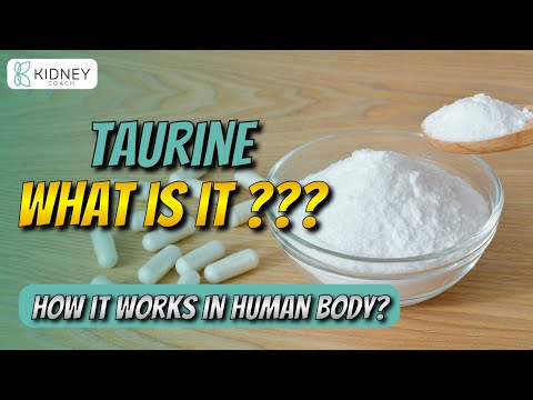 What Is Taurine? | How Taurine Works In Human Body?