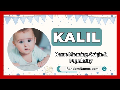 Kalil - Baby Boy Name Meaning, Origin & Popularity - RandomNames.com