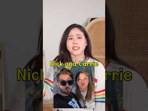 STOP saying I Look Like CARRIE from @NickandCarrie @davidmatthew_ 😡😡 #shortsfeed #funny