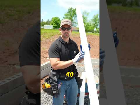 PVC PIPE: Cellular Core VS Solid! #plumbing