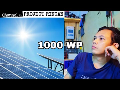 Panel Surya 1000WP untuk rumah Tanpa PLN bisa g sih !! dan BUTUH biaya berapa ??