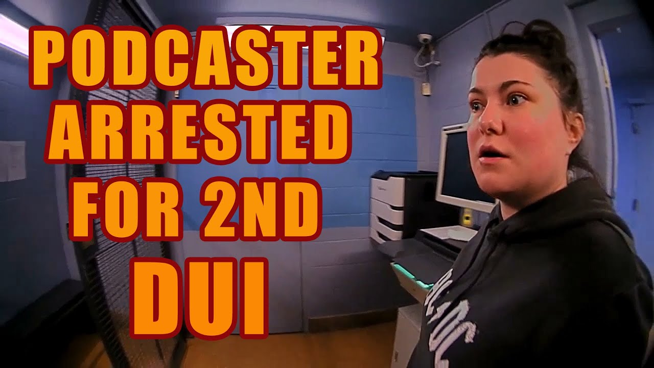 Bodycam DUI Arrest - Podcaster Gets Arrested for 2nd DUI (0.228% BAC)