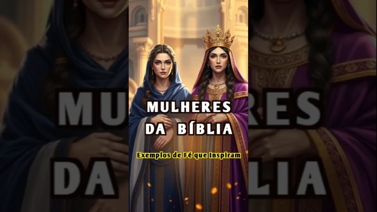Mulheres da Bíblia: Lições de Fé e Coragem #MulheresDaBiblia #FéCristã #EstudoBiblico #VidaCristã
