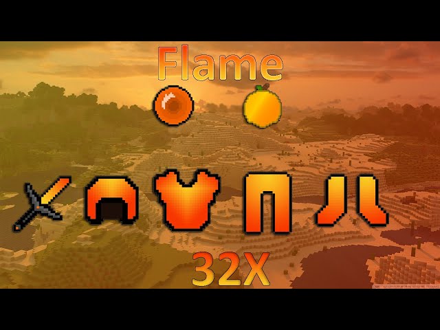 Flame 32x PvP Texture pack By NeraticYoutube Minecraft Texture Pack