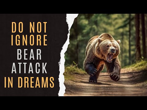 🐻Symbolic Meaning Of Bear Attack Dream | Bear Attack Dream Dictionary | Dreaming About Bear Attack