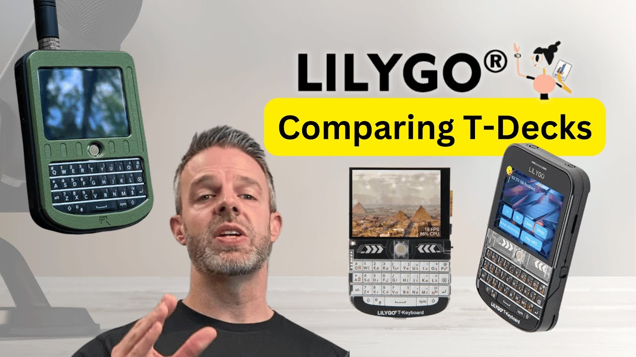 Comparing the LILYGO T-Deck Base, Plus, and Complete Meshtastic® Compatible Handheld Units