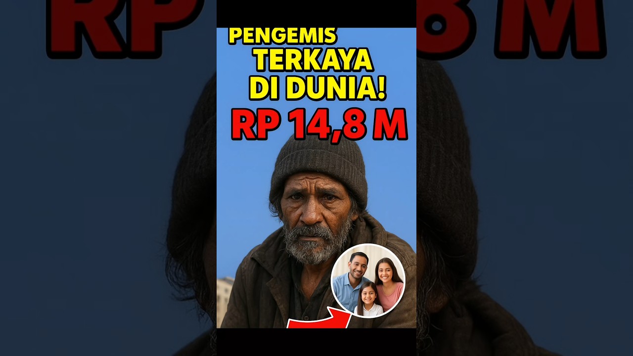 Pengemis Terkaya Didunia!! #short #viral #kisahinspiratif