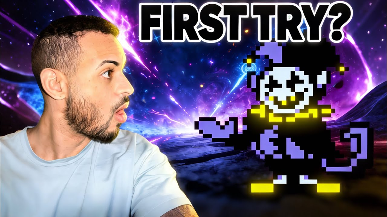 JEVIL FIRST TRY | Deltarune Chapter 1 Pacifist
