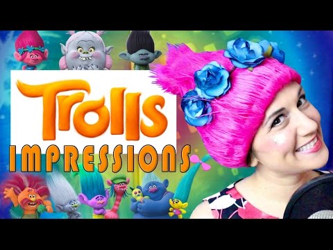 DreamWorks TROLLS Impressions - Madi2theMax