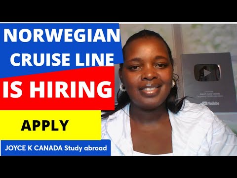 NORWEGIAN CRUISE IS ALSO HIRING