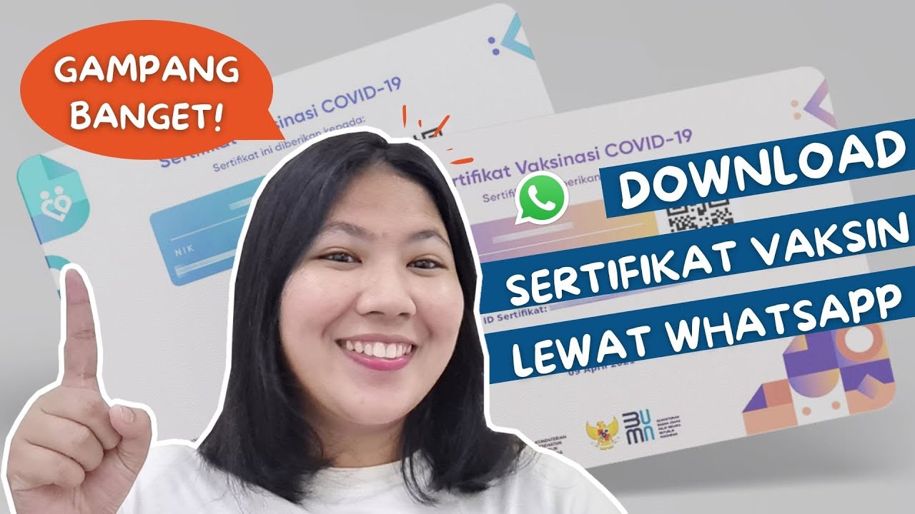 Cara Download Sertifikat Vaksin Covid-19 lewat WhatsApp