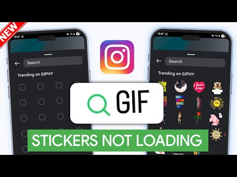 Fix Instagram Story Gifs Giphy Stickers Not Showing | Giphy Gifs Not Loading on Instagram